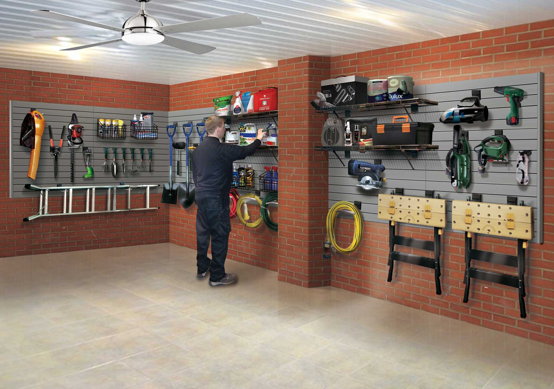 Garage Metal Wall Panels Interior